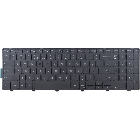 Dell Inspiron Laptop Keyboard Layout