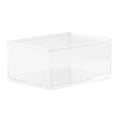 The Home Edit Medium Clear Storage Bin Organizer Insert 1 Piece 624 X 295 X 468