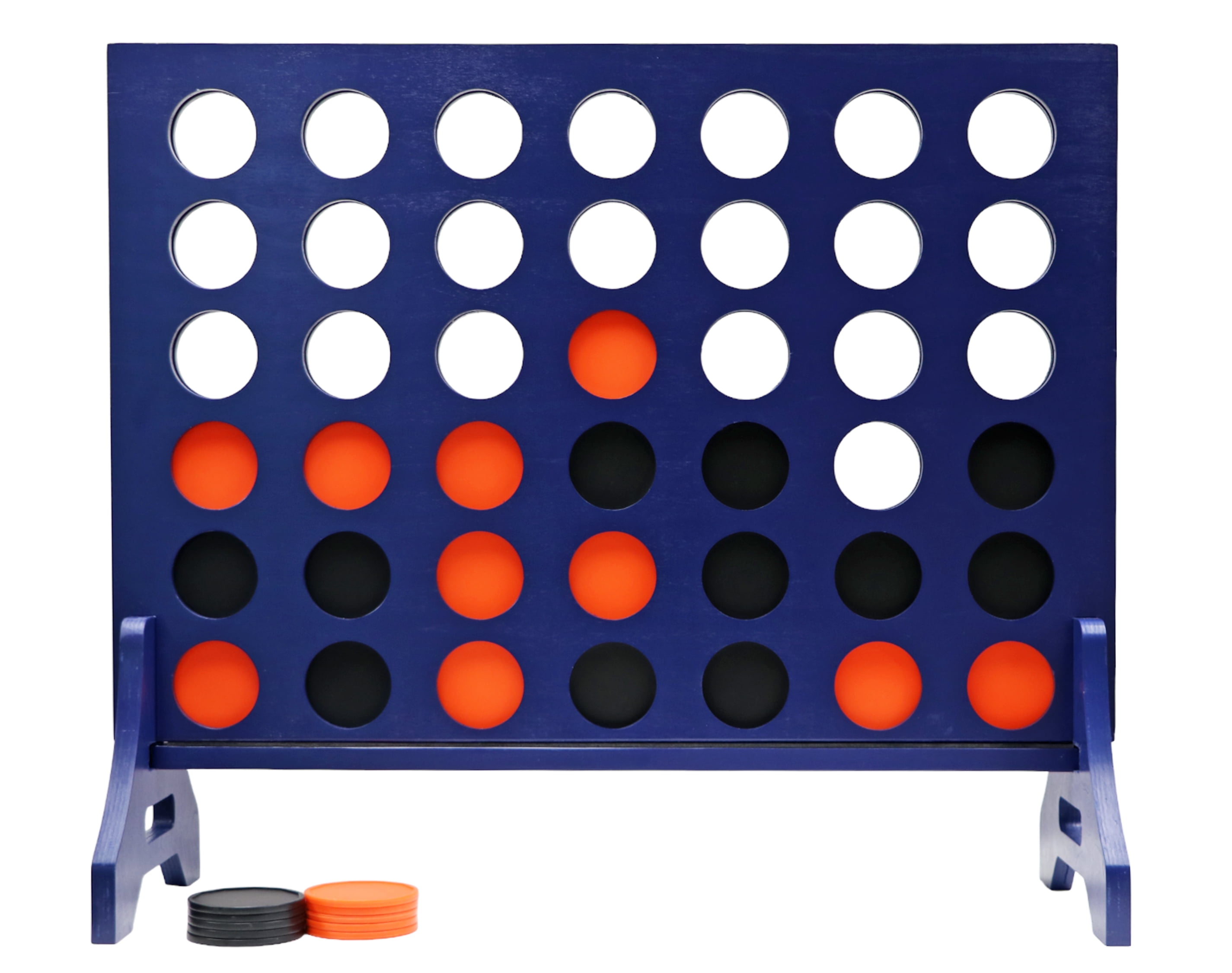 Tailgating Pros Premium Giant Four in a Row with Carrying Case - Jumbo ...