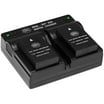 BM Premium 2 Pack of NP-FV50A High Capacity Batteries and Battery Charger for Sony Handycam ...