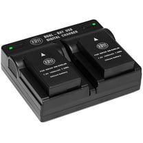 BM Premium 2 Pack of NP-FV50A High Capacity Batteries and Battery Charger for Sony Handycam ...