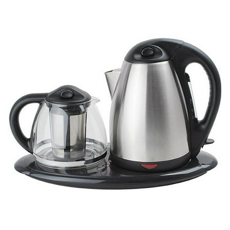 Alpine Cuisine 3 Piece Stainless Steel Electric Tea Kettle Set ...