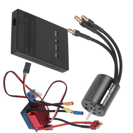 VGEBY 2430 7200KV Brushless Motor 25A Brushless ESC with Programming ...