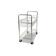 Safco 36"W Wire File Cart - Walmart.com