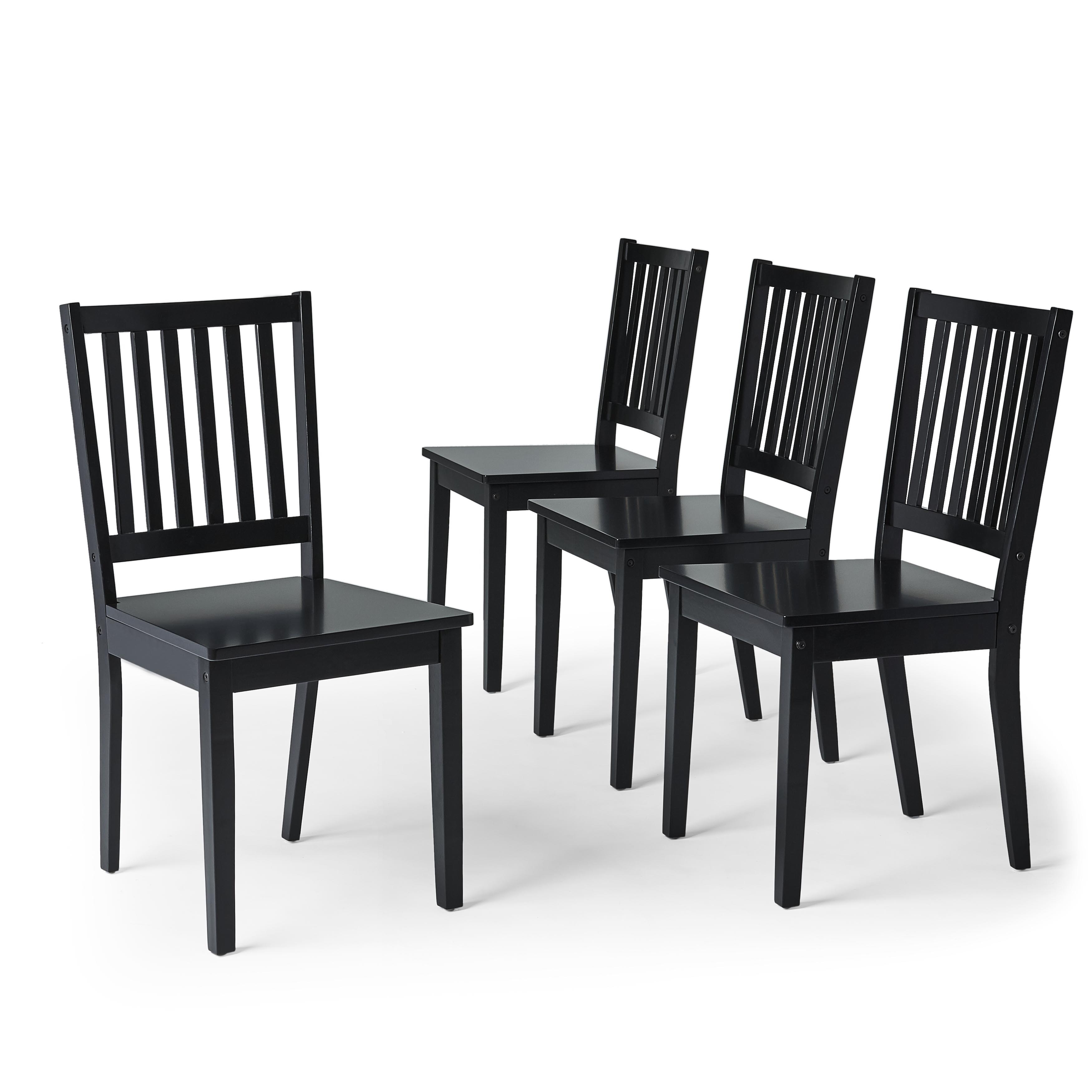 Classic Wood Farmhouse and Shaker-Style Dining Seating Set - Walmart.com