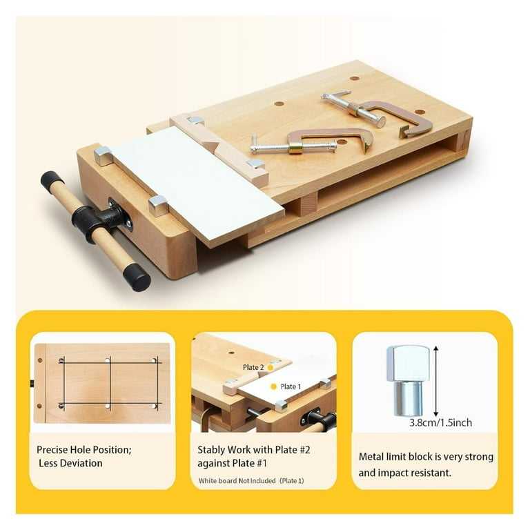 Portable Workbench Hard Woodworking Vise Desktop Work Table Work Bench ...