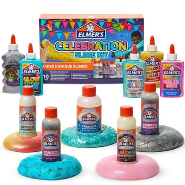 Elmer’s Fluffy Slime Kit, Includes Elmer’s Translucent Glue, Elmer’s ...