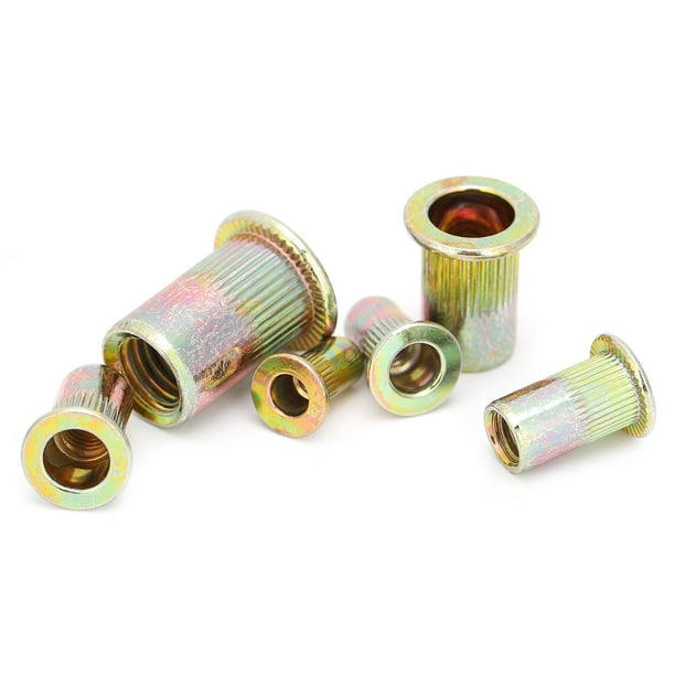 Tuerca remachable galvanizada, 200 piezas Tuerca roscada galvanizada ...