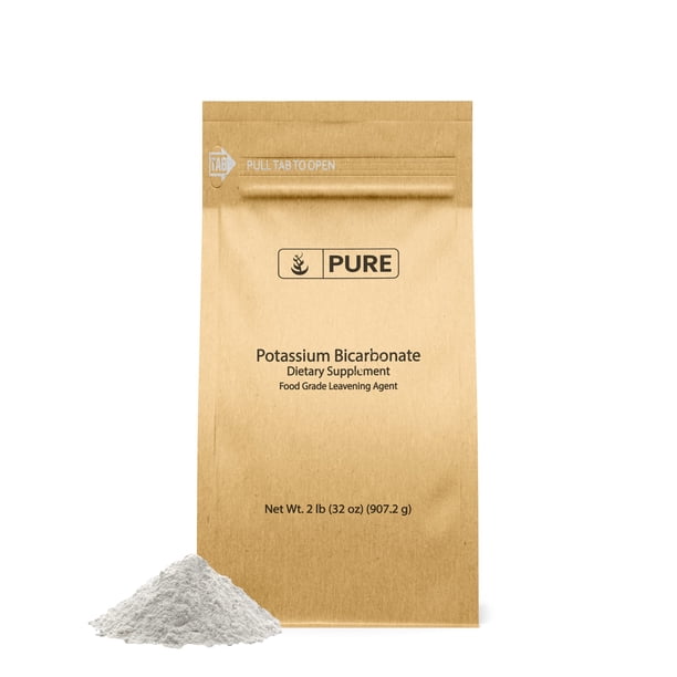 Bicarbonato de potasio, ingredientes originales puros, 0,9 kg | Bodega ...