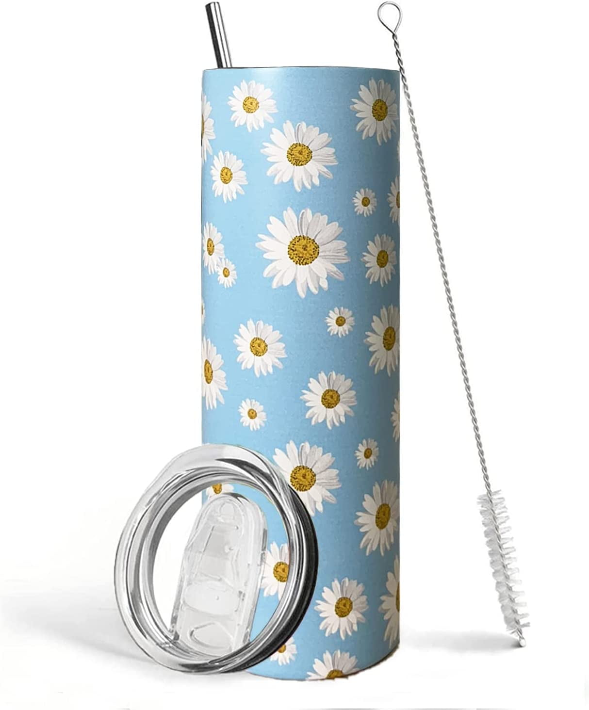 Daisy Gifts for Women Daisy Flowers Tumbler Daisy Coffee Mug Floral Cup ...