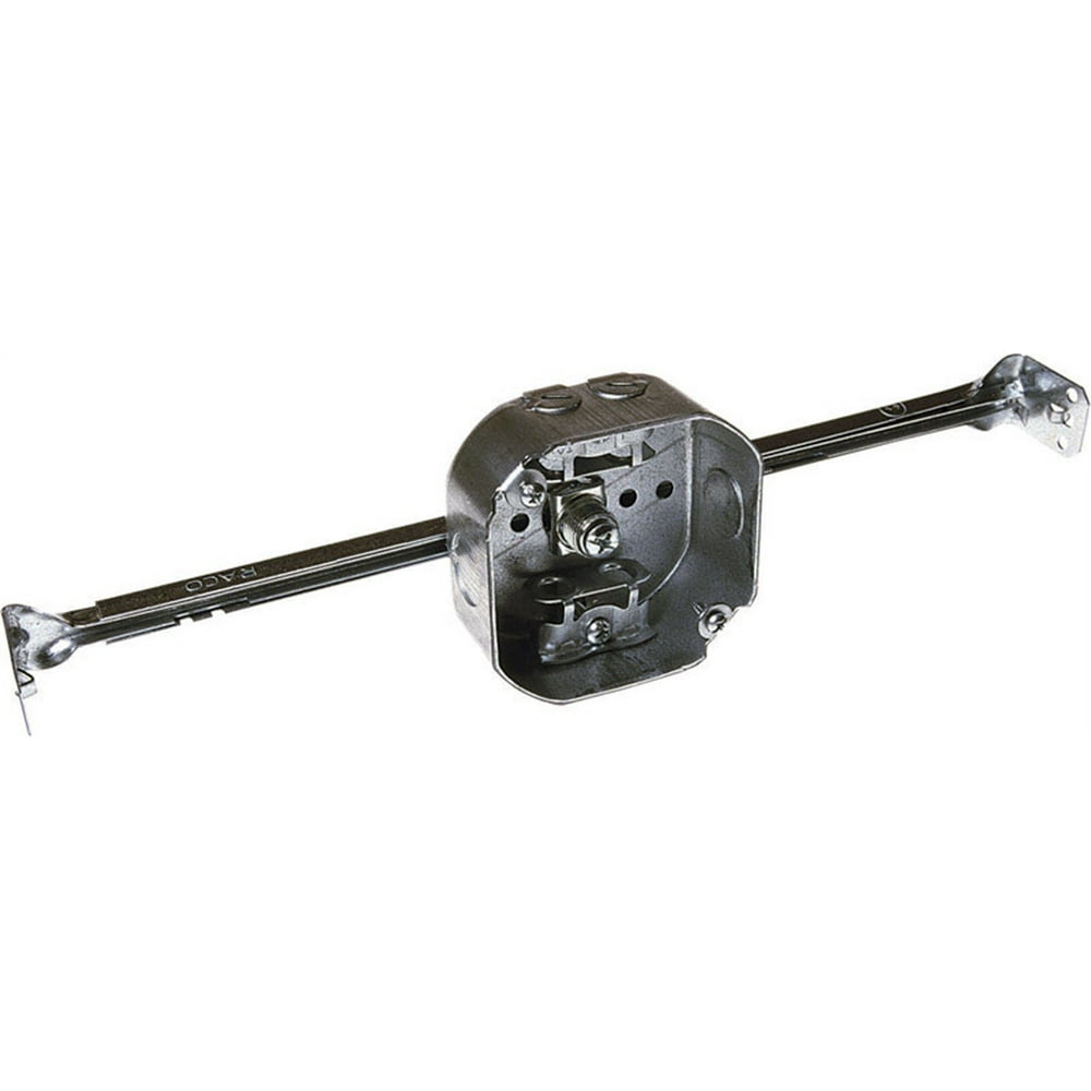 Raco 4 in. Octagon Steel Junction Box Gray - Walmart.com - Walmart.com