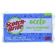 ocelo Cel-O Cellulose Sponges, 4 Count Colors may vary - Walmart.com