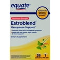 Equate maximum strength estroblend menopause support caplets, 28 ct ...