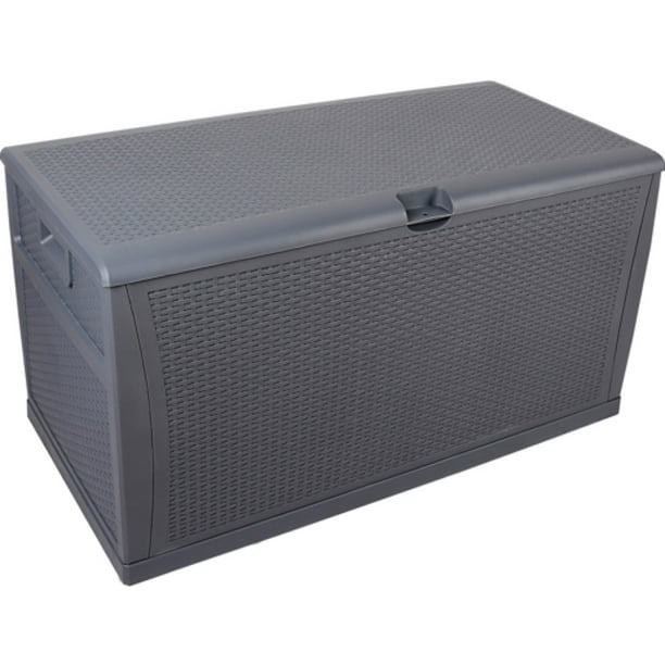 O'force 120gal 460L Outdoor Garden Plastic Storage Deck Box Chest Tools ...