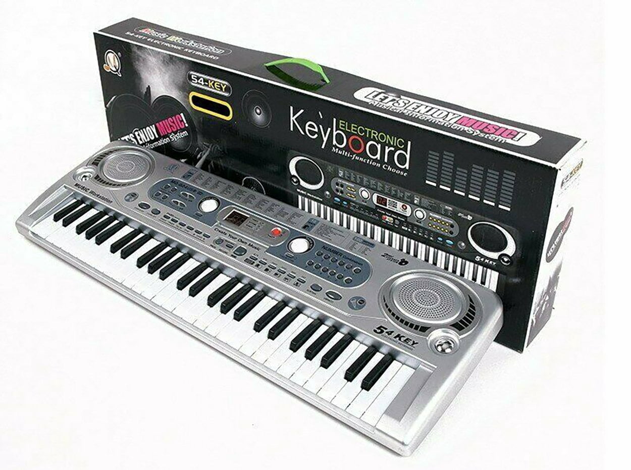 MQ-824USB 54 Key Childs Toy Electronic Keyboard - Music Workstation ...