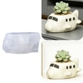 Aircraft Shape Silicone Flowerpot Molds For Epoxy Resin and Handmade ...