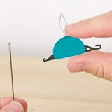 Janlynn Cross-Stitch Needle Threader, Easy Threading for Floss, Yarn ...