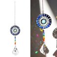 Pitycbo Glass Ball Prism Suncatcher Hanging Wind Chime Shining Crystal ...