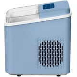 ORGO Sierra Countertop Ice Maker, Bullet Shaped Ice, Blue, 26lbs/24hrs ...