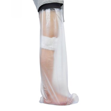 100% Waterproof Cast Cover Leg - 【Watertight Seal】 - Reusable 2 pk Cast ...