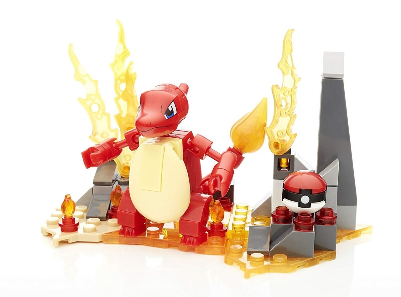 Mega Construx - Pokemon - Charmeleon - 89pc Buildable Set - Walmart.com