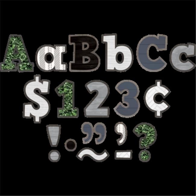 Teacher Created Resources TCR8525 4 in. Bold Block Letters Combo Pack ...