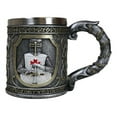 Scroll Patterned Coat Of Arms Medieval Templar Crusader Knight Tankard ...