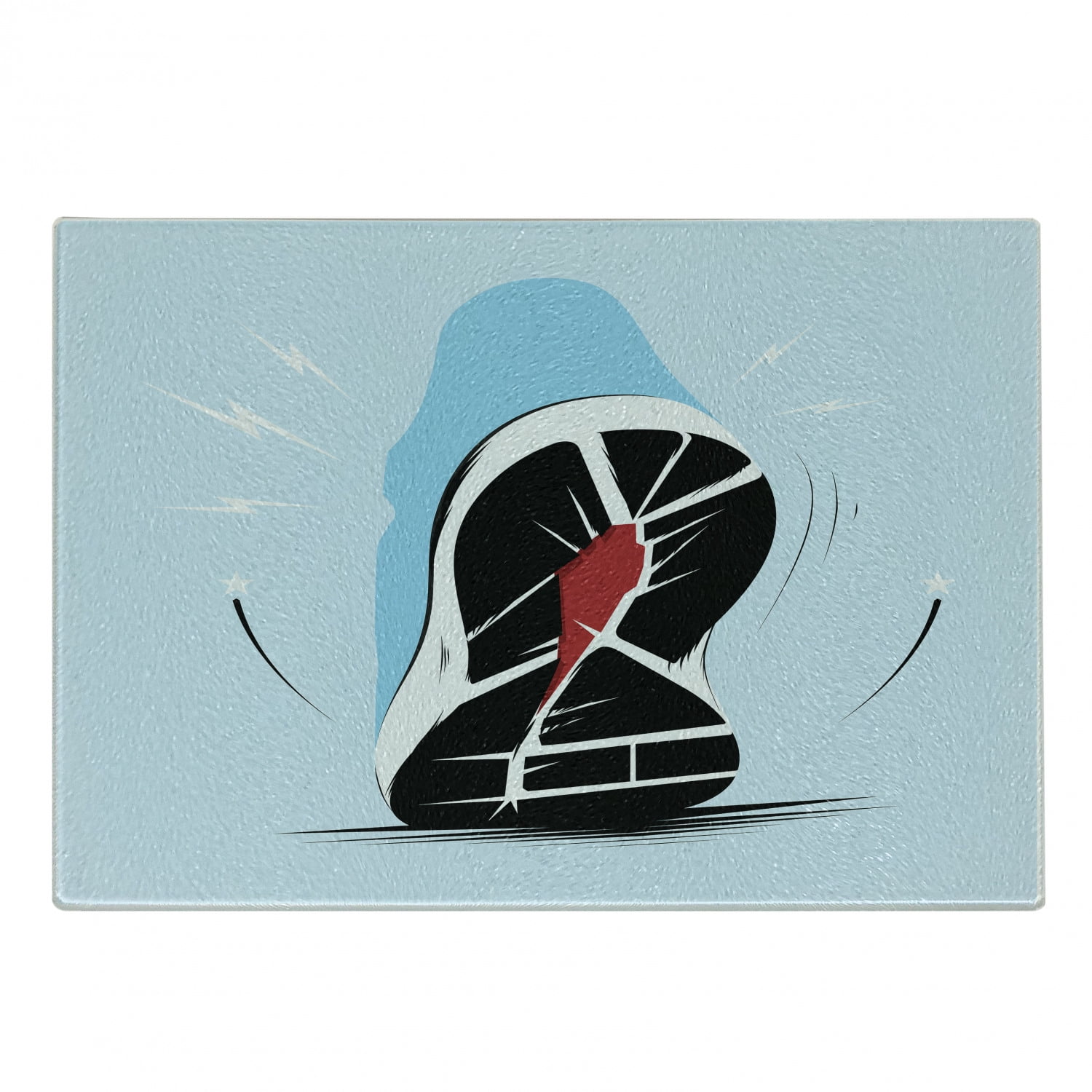 Running Cutting Board, Trainers Sole Illustration Sports Equipment ...