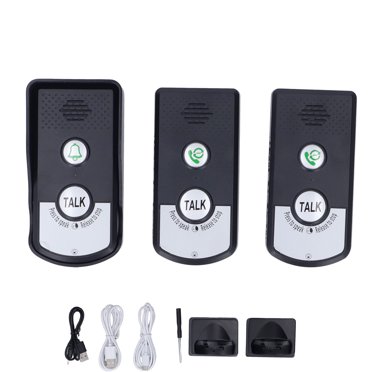 Wireless Intercom System Hosmart 1/2 Mile Long Range 7-Channel Security ...