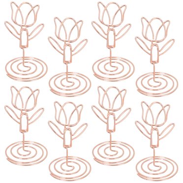 Efavormart 10 Pack | 5" Natural Mini DIY Tabletop Wooden Display Easel ...