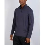 Real Essentials 3 Pack: Men's Dry-Fit Active Quarter Zip Long Sleeve ...