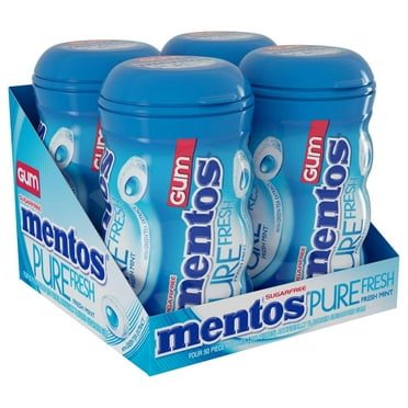 Mentos Pure Fresh Spearmint Gum - 24 per case. - Walmart.com
