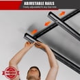 Adjustable Ceiling Storage Rack Heavy Duty Hanging Organizer - Walmart.com