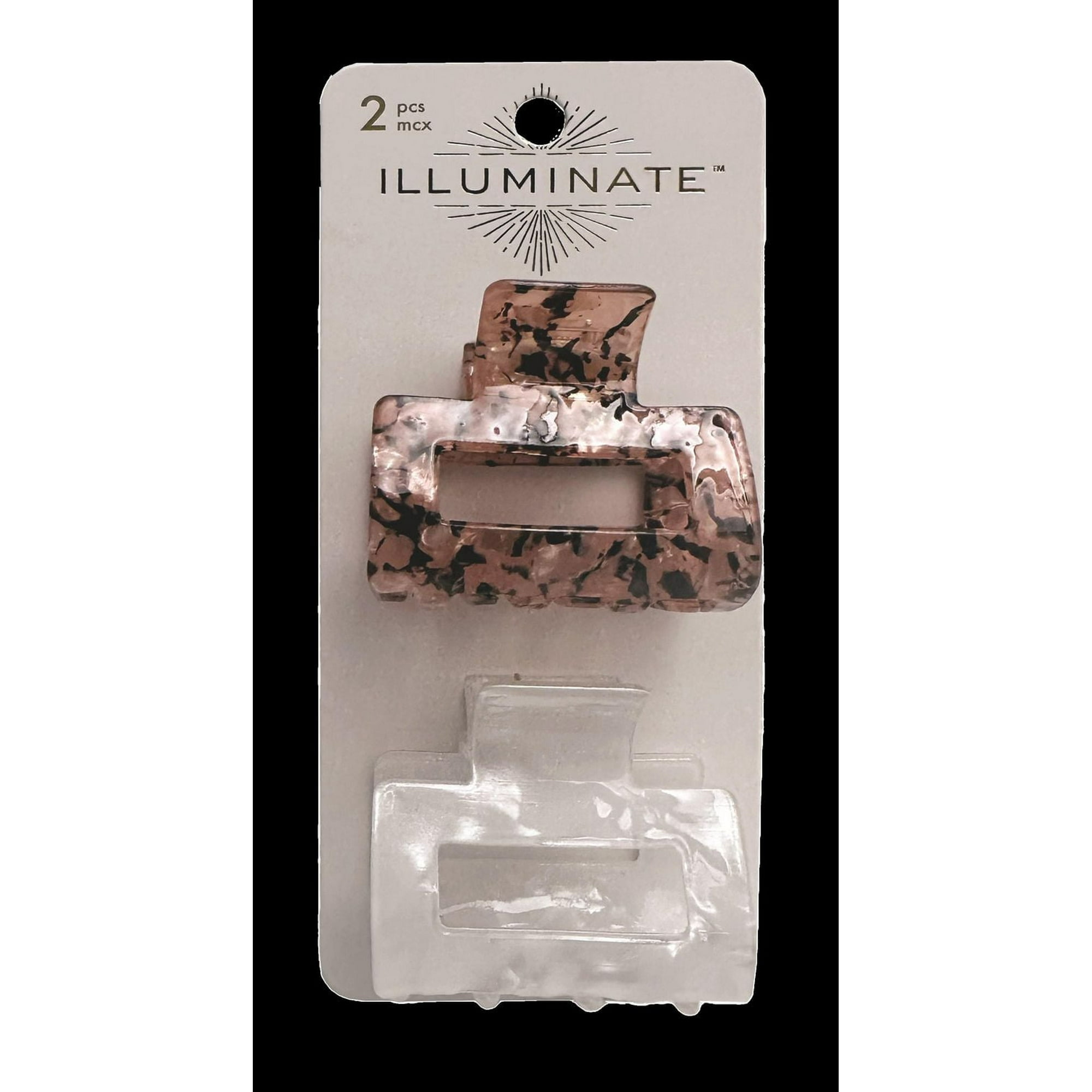 Click here for Illuminate 2 Pcs Claw Clips prices