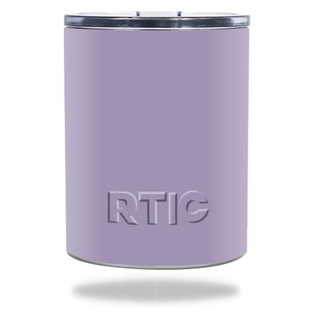 MightySkins RTLOW10-Solid Lavender Skin for RTIC Lowball 10 oz 2016 ...