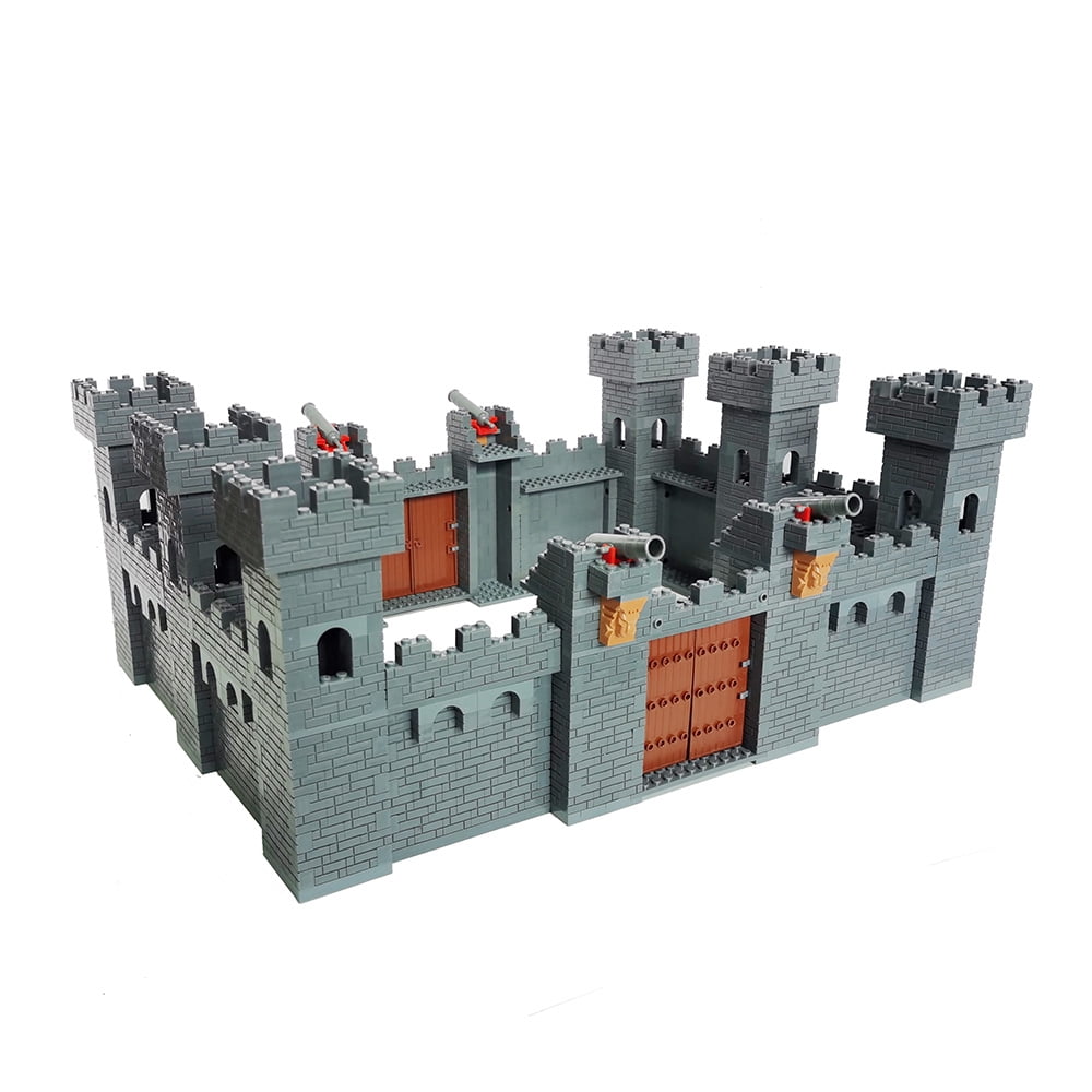 2374pcs Stronghold Medieval Castle for Military Battle Building Block ...