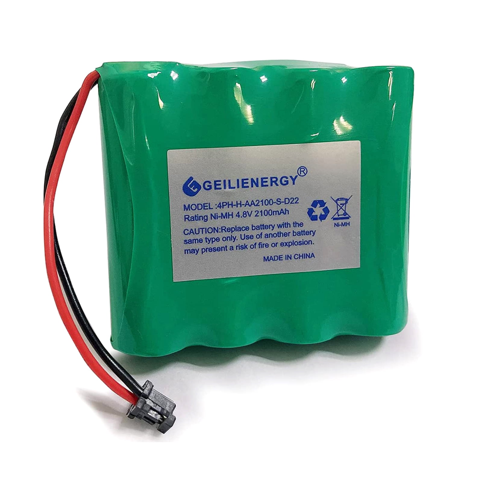 4.8V Battery For DSC BATT2148V 4PH-H-AA2100-S-D22 WS4920HE WTK5504 ...