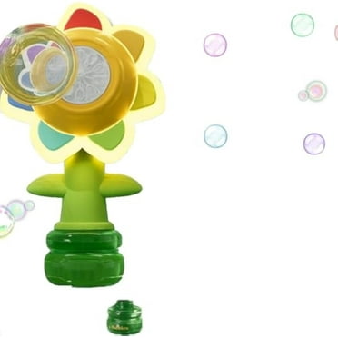 Fubbles Kids Fun Light up Bubble Blaster with Refills, Color May Vary ...
