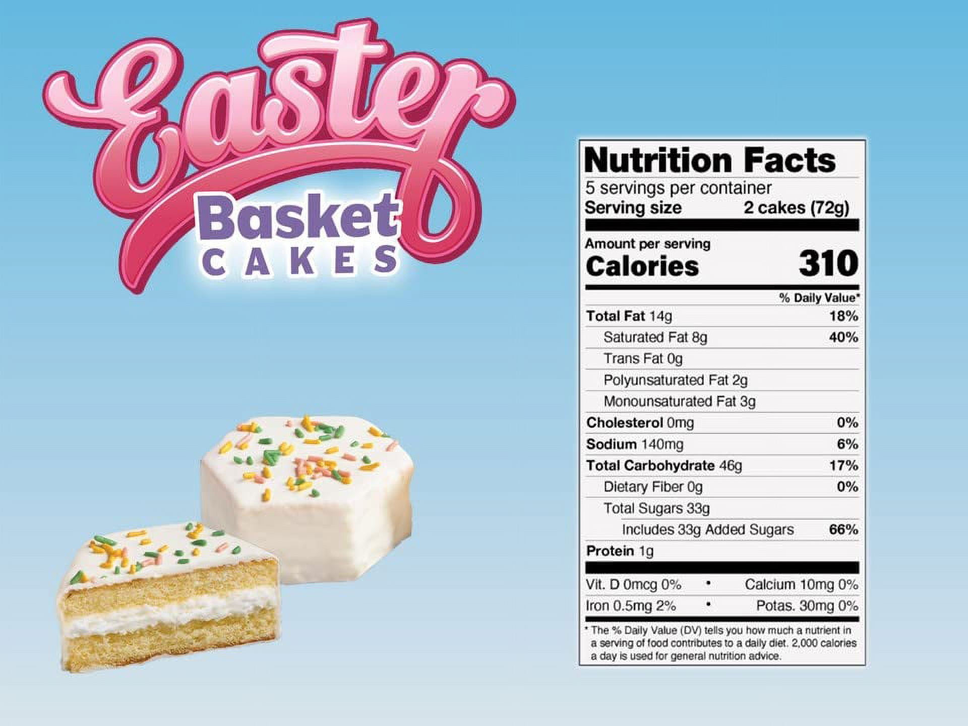 Little Debbie Easter Basket Cakes