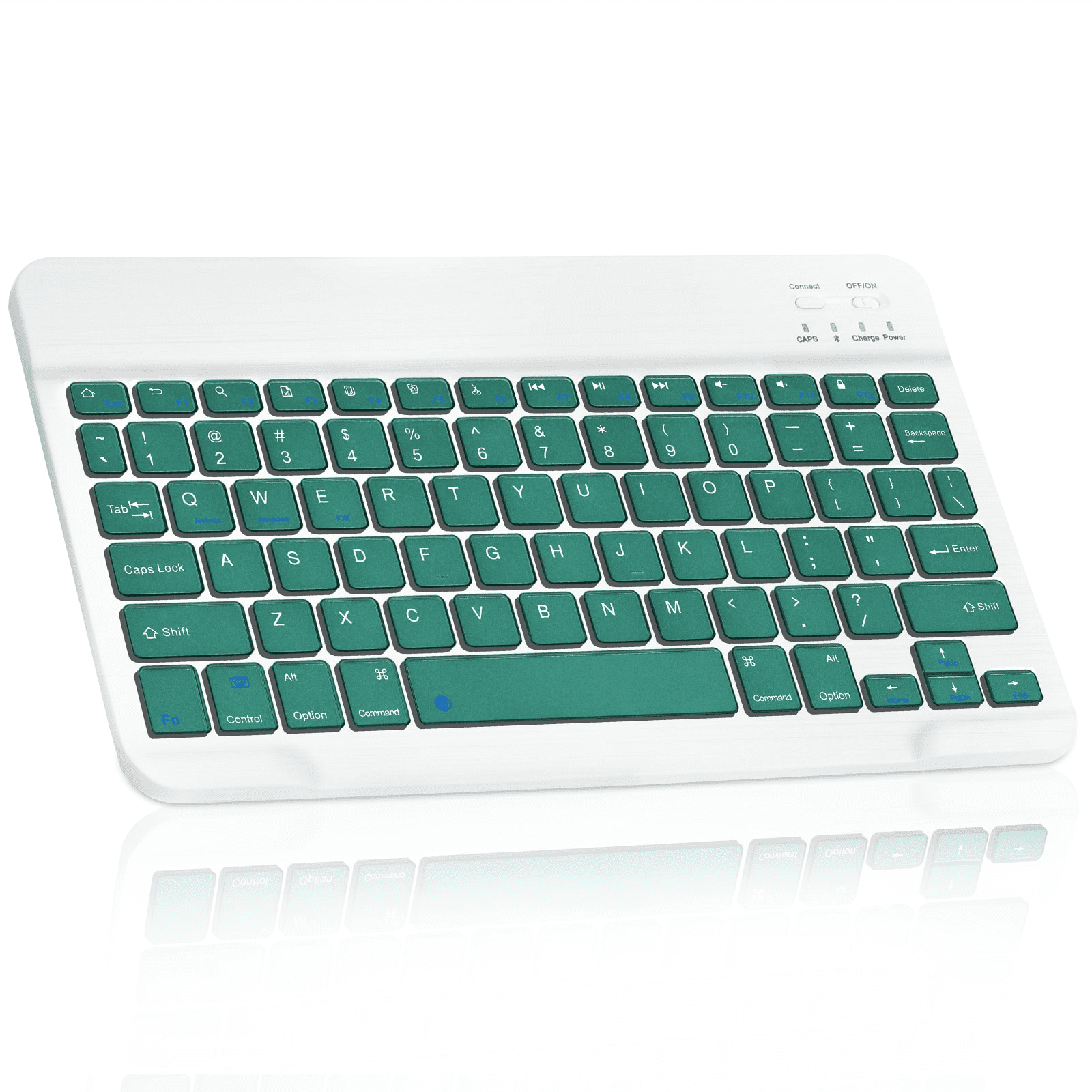 Ultra-Slim Bluetooth rechargeable Keyboard for Oppo A92s and all ...