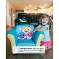 Baby Shark Upholstered Accent Chair with Sculpted Frame by Delta ...