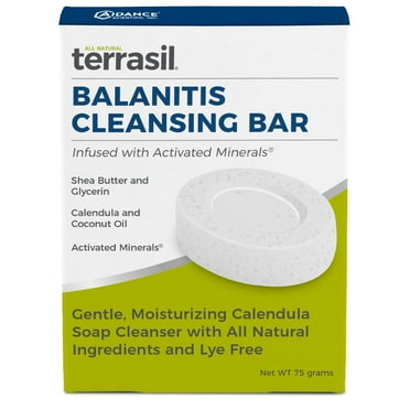 Terrasil Antifungal Soap, Medicated Cleansing Bar for Fungal Skin ...