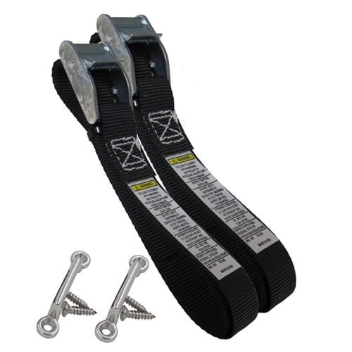 Rotomolded Cooler Strap Tie-Down Kit 48" Length with Deck Loops ...