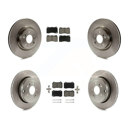 Transit Auto - Front Rear Disc Brake Rotors And Ceramic Pads Kit For ...