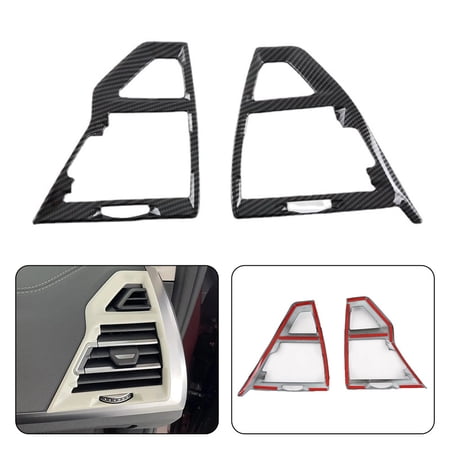 MYG for BMW X3 2022-2023 Carbon Fiber Dashboard Side AC Vent Cover ...