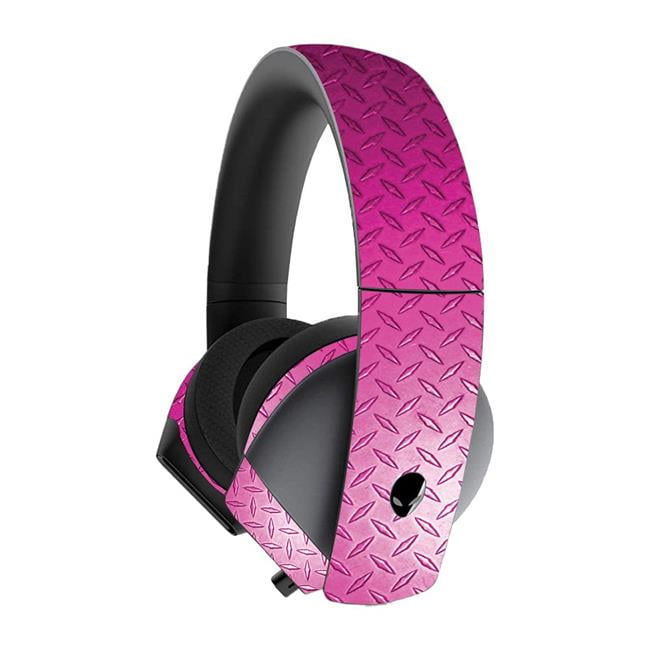 MightySkins ALW71GH-Pink Diamond Plate Skin for Alienware 7.1 Gaming ...