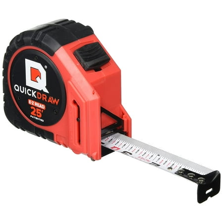 QUICKDRAW PRO Easy-Read Self Marking 25' Foot Tape Measure - 1st ...