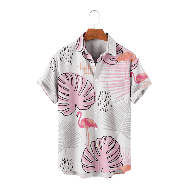 Flamingo Button Up Shirt