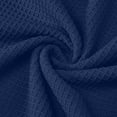 kosheko Men's Waffle Knit Half Zip Collared Shirt, Contrast Shoulder ...