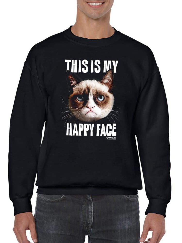 Grumpy Cat Shirt This Is My Happy Face